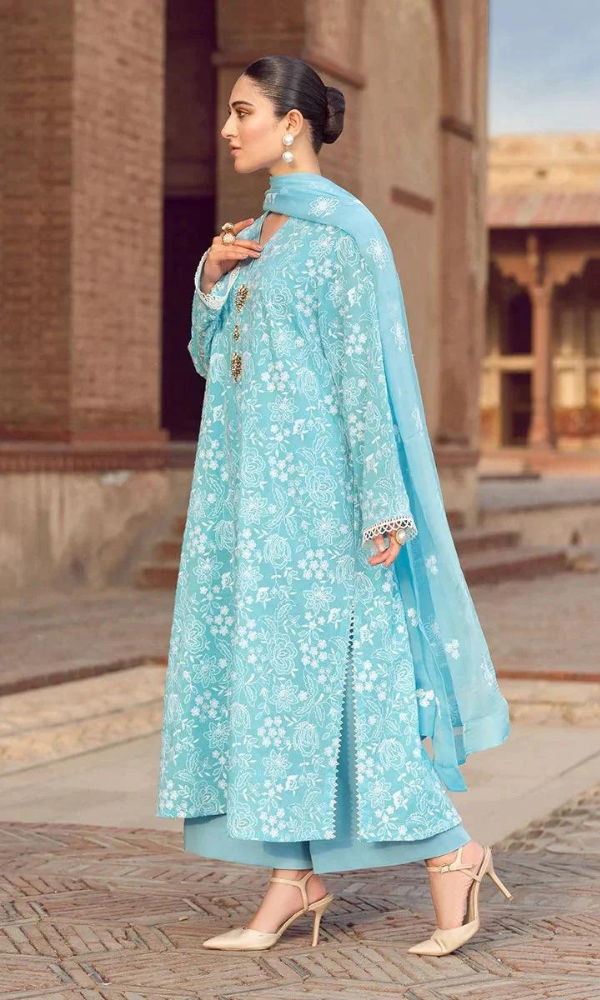 Bareeze - 3PC (Unstitched) Embroidered Dhanak Suit - GKA2465 – Galgarb